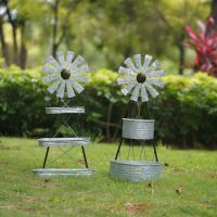 China Modern DIY Metal Windmill Shelf Decor - Customizable 100pc Minimum Order with 60-80 Day Delivery for sale