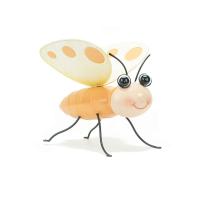 China Decorative Metal Bee Garden Sculpture Art Rustproof Multiple Design for sale