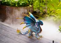 China ODM Metal Dragon Animal Garden Ornament Rustproof Multiple Design for sale
