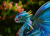 China ODM Metal Dragon Animal Garden Ornament Rustproof Multiple Design for sale