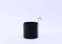 China Railing Metal Mesh Metal Garden Pot Decorative Belt Hooks Outdoor for sale