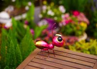 China Locust Metal Garden Ornaments Decor Low Maintenance For Decoration for sale