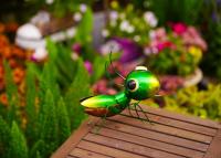 China Locust Metal Garden Ornaments Decor Low Maintenance For Decoration for sale