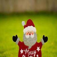 China Handmade Metal Santa Claus Christmas Decorations - Custom Outdoor Garden Statues with 100 Piece MOQ and 60-80 Day Delivery for sale