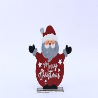China Handmade Metal Santa Claus Christmas Decorations - Custom Outdoor Garden Statues with 100 Piece MOQ and 60-80 Day Delivery for sale