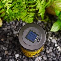 China Custom Metal Solar Garden LED Lights with 6-8 Hour Runtime and IP44 Waterproof Rating for sale