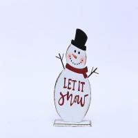 China Handmade Metal Outdoor Snowman Ornaments Stakes - Custom Sizes & Colors for Christmas Garden Decoration for sale