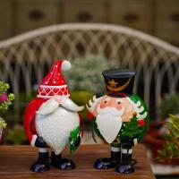 China Space At Metal Christmas Decoration Ornaments - Custom Snowman, Santa & Elk Shapes with 100pcs MOQ and 60-80 Day Delivery for sale