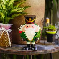 China Space At Metal Christmas Decoration Ornaments - Custom Snowman, Santa & Elk Shapes with 100pcs MOQ and 60-80 Day Delivery for sale