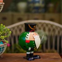 China Space At Metal Christmas Decoration Ornaments - Custom Snowman, Santa & Elk Shapes with 100pcs MOQ and 60-80 Day Delivery for sale