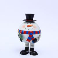 China Custom Metal Christmas Decorations - Handcrafted Snowman, Elk & Santa Shapes with 20,000pcs Monthly Capacity for sale