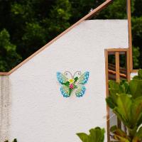 China OEM / ODM Metal Butterfly Garden Decor exquisite Outdoor Metal Butterflies for sale