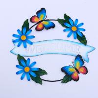 China Rustproof Bee Welcome Wreath Metal Wall Ornament - Custom Sizes 100pcs Minimum Order, 20,000pcs Monthly Capacity for sale
