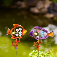 China OEM Metal Yard Ornaments Multicolor Animal Garden Figurines - Small & Medium Sizes, Weatherproof Design for sale