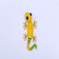 China Outdoor Metal Lizard Wall Decor - Customizable Gecko Metal Art with 800pcs MOQ and 60-80 Day Delivery for sale