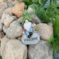China OEM ODM Polyresin Garden Gnome Figurines - Weatherproof Outdoor Decor in Various Sizes 500pcs MOQ for sale