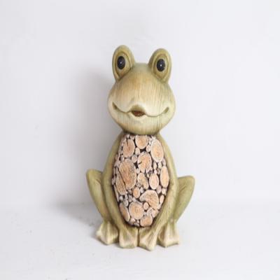 China Outdoor Polyresin Animal Figurines - Frog, Snail, Tortoise Garden Decor with 500pcs MOQ and 20,000pcs Monthly Capacity for sale