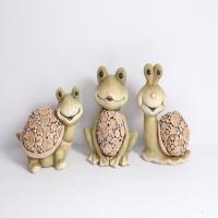 China Outdoor Polyresin Animal Figurines - Frog, Snail, Tortoise Garden Decor with 500pcs MOQ and 20,000pcs Monthly Capacity for sale