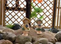 China Magnesium Oxide Garden Statue - UV & Frost Resistant Outdoor Decor with 100 Piece MOQ and 60-80 Day Delivery for sale