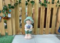 China Magnesium Oxide Garden Statue - UV & Frost Resistant Outdoor Decor with 100 Piece MOQ and 60-80 Day Delivery for sale
