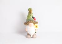 China Custom Ceramic Elf Garden Ornaments - Handmade Pottery Decor with 500 Piece MOQ and Multicolored Custom Designs for sale
