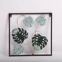 China Square Iron Frame Wall Hanging Ornaments - High Durability Handmade Home Decor with Customizable Size and 60-80 Day Delivery for sale