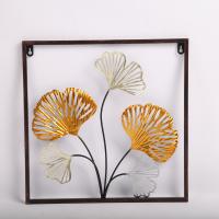 China Customizable Metal Wall Hanging Ornaments - Modern Home Decor in White, Black, Brown Colors with 100pc MOQ for sale