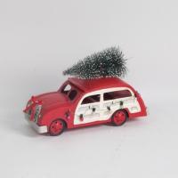 China Custom Metal Christmas Decorations - Indoor Outdoor Garden Statues in Red, Green, White Colors - 100pcs Minimum Order for sale