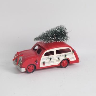 China Custom Metal Christmas Decorations - Indoor Outdoor Garden Statues in Red, Green, White Colors - 100pcs Minimum Order for sale