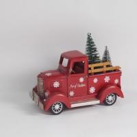 China Custom Metal Christmas Decorations - Indoor Outdoor Garden Statues in Red, Green, White Colors - 100pcs Minimum Order for sale