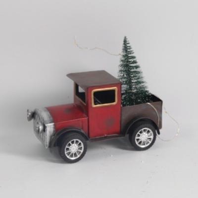 China Custom Metal Christmas Car Decorations - Indoor/Outdoor Holiday Ornaments with 100pcs MOQ and 60-80 Day Delivery for sale