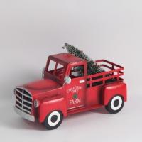 China Modern Metal Christmas Decorations - Red Car Handicrafts with Custom Sizing, 100pcs Minimum Order, 20000pcs Monthly Capacity for sale