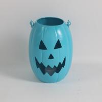 China Metal Halloween Ornaments with Jack-O-Lantern Design - Small Size, 100pcs Minimum Order, 60-80 Day Delivery for sale