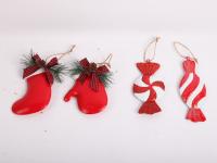 China Custom Metal Christmas Decorations - Handcrafted Snowman, Santa & Elk Designs with 500pcs MOQ and 60-80 Day Delivery for sale