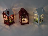 China Custom Metal Christmas Lantern Decorations with LED Support - Handcrafted Outdoor/Indoor Holiday Decor in Multiple Sizes for sale