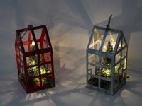 China Custom Metal Christmas Lantern Decorations with LED Support - Handcrafted Outdoor/Indoor Holiday Decor in Multiple Sizes for sale