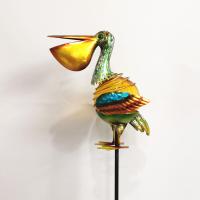 China Solar Powered Garden Decoration for Outdoor Peacock Flamingo Various Birds Customized for sale