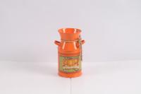 China Colorful Iron Vase Indoor Outdoor Placement Metal Decorations for sale