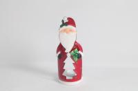 China Customized Metal Christmas Decoration Snowman Santa Claus Elk Handicrafts For Modern Holiday Decor for sale