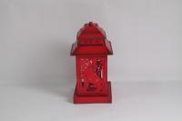 China Exquisite Metal Holiday Red Lanterns With Modern Flair For Home For Garden for sale