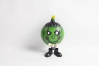 China Metal Halloween Frankenstein Ornament Swang Statue Tabletop Decor - Small/Medium Sizes in White/Green/Black Colors for sale