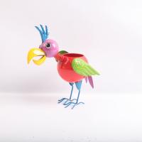 China Low Maintenance and Weatherproof Metal animal flower pot stand Garden Sculptures for Outdoor Elegance for sale