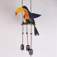 China Artistic Vintage Style Weatherproof Metal Parrot Silhouette Garden Decoration for sale