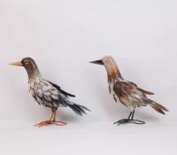 China Metal Bird Garden Ornament Small Size Perfect for Outdoor Decoration for sale