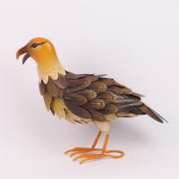 China Realistic Bird Sculptures Metal Animal Garden Statues for Your Outdoor Living Space for sale