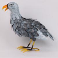 China Realistic Bird Sculptures Metal Animal Garden Statues for Your Outdoor Living Space for sale
