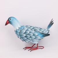 China Realistic Bird Sculptures Metal Animal Garden Statues for Your Outdoor Living Space for sale