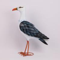 China Easy Maintenance and Weatherproof Animal Garden Ornament Metal Egret Metal Heron for sale