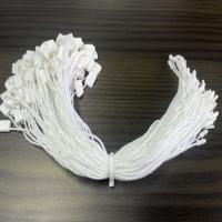 China White Hang Nylon Plastic Tag Fastener String Rectangular ODM for sale