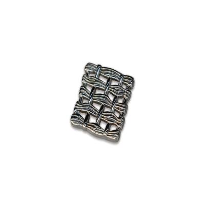 China OEM Rectangle Packing Garment Metal Accessories Clothing Decoration for sale